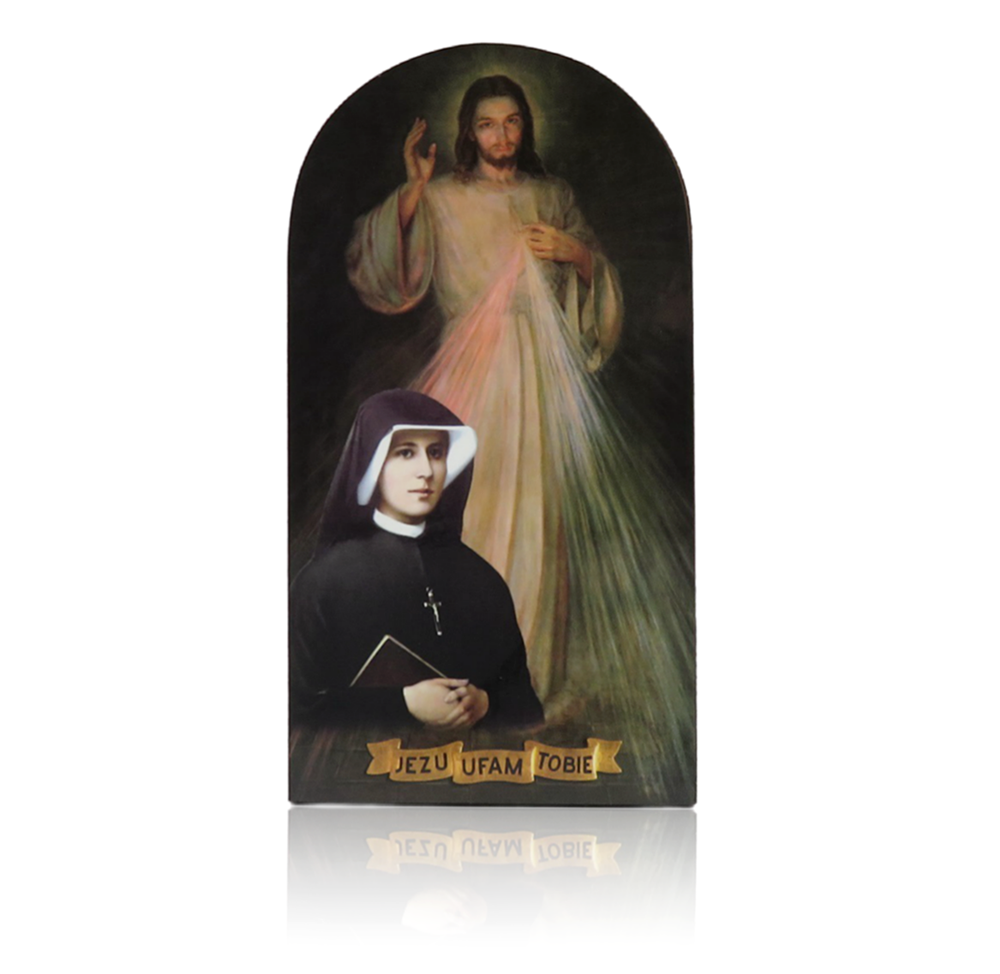 Obrazek Jezus Miłosierny i św. S.Faustyna | Upominki z Łagiewnik