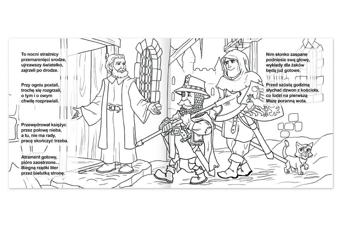 Kolorowanka Święty Jan Kanty – Upominki z Łagiewnik