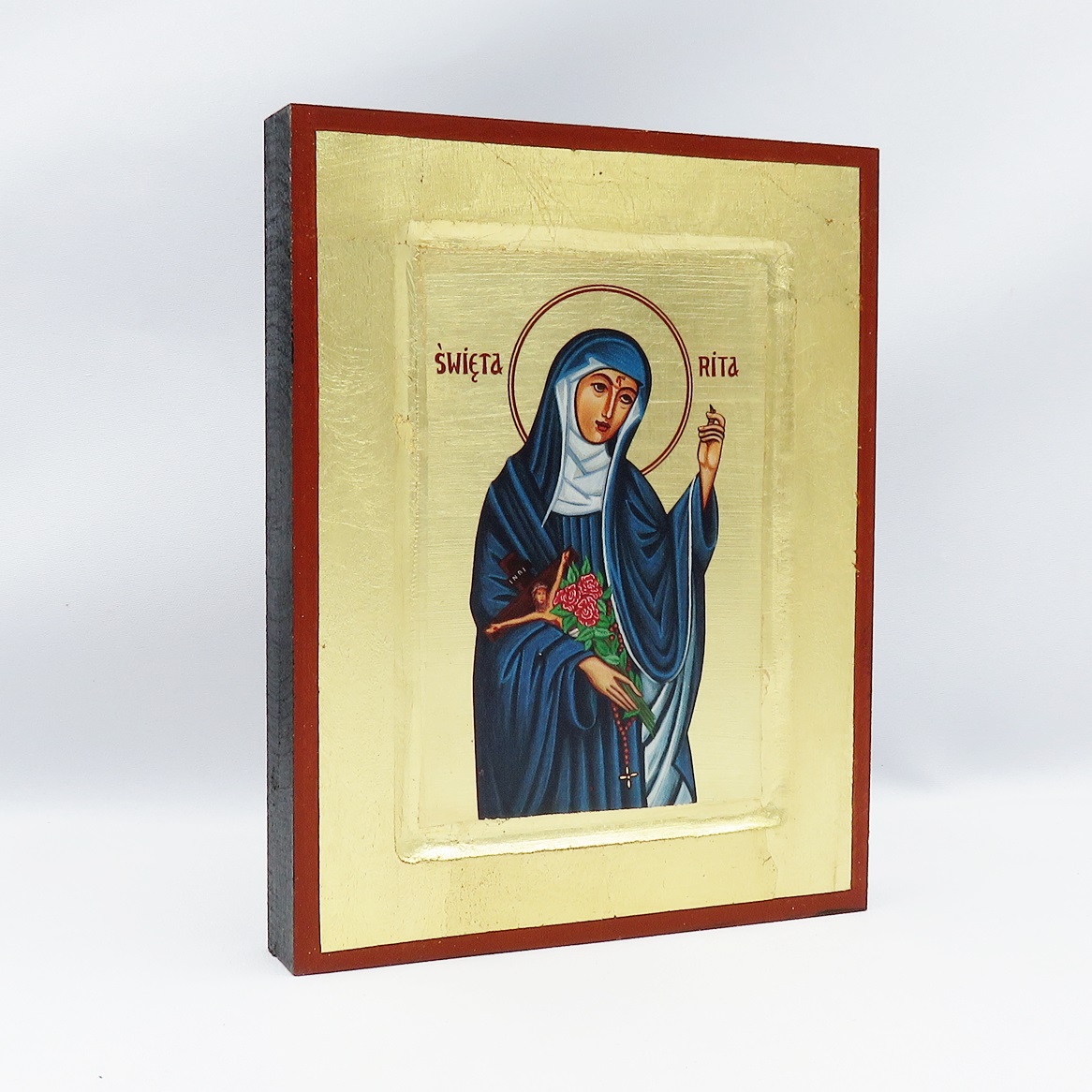 Ikona Bizantyjska - Święta Rita – Upominki z Łagiewnik